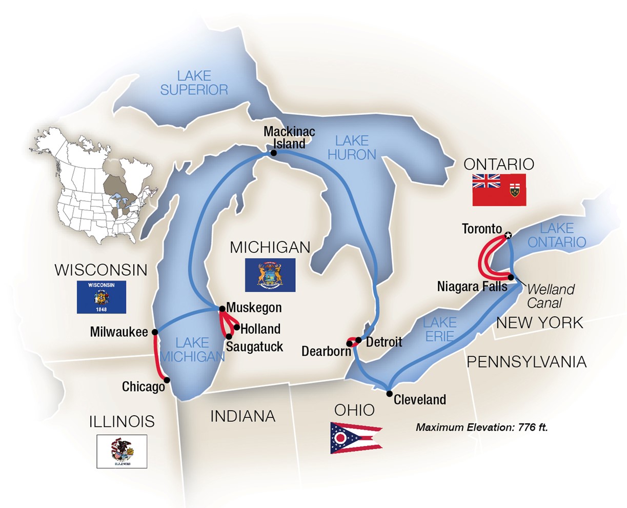 Great Lakes Golf Cruise – Toronto to Chicago – 17 to 30 August 2025 ...